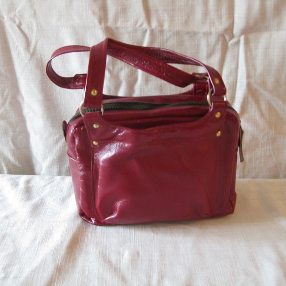 Bags | Vintage Red Handbag 196s With Secret Pocket In Lining Panel ...